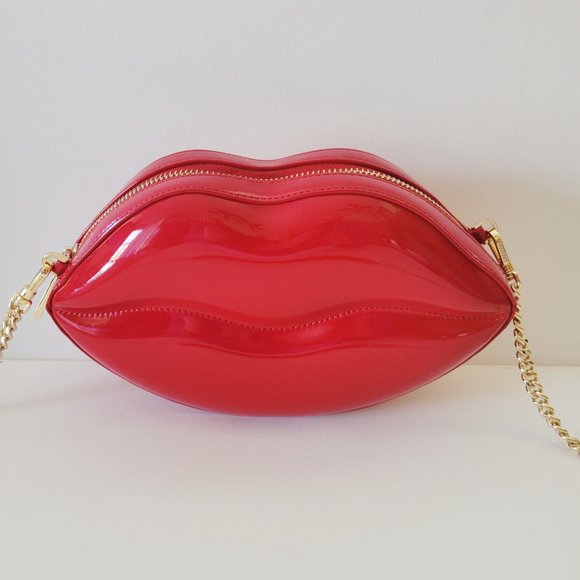 kate spade | Bags | Kate Spade Kf54 Other Mwah 3d Lip Crossbody Handbag ...